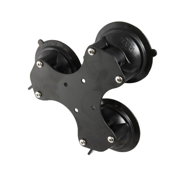 RAM Triple Base Adapter with Triple Suction | Mounts PH